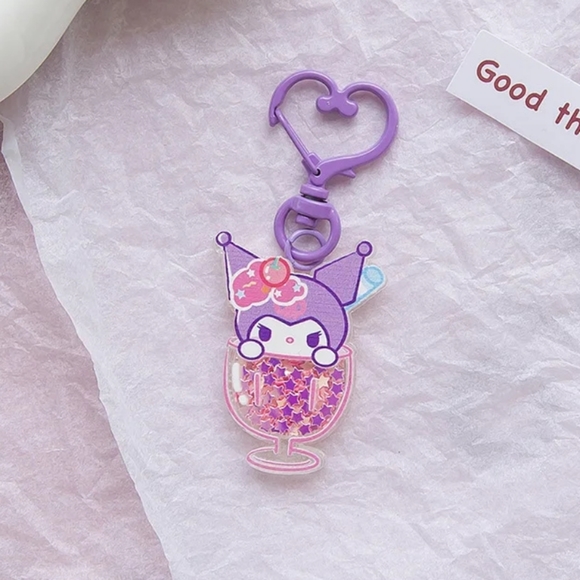 Sanrio | Accessories | Kuromi Confetti Keychain | Poshmark